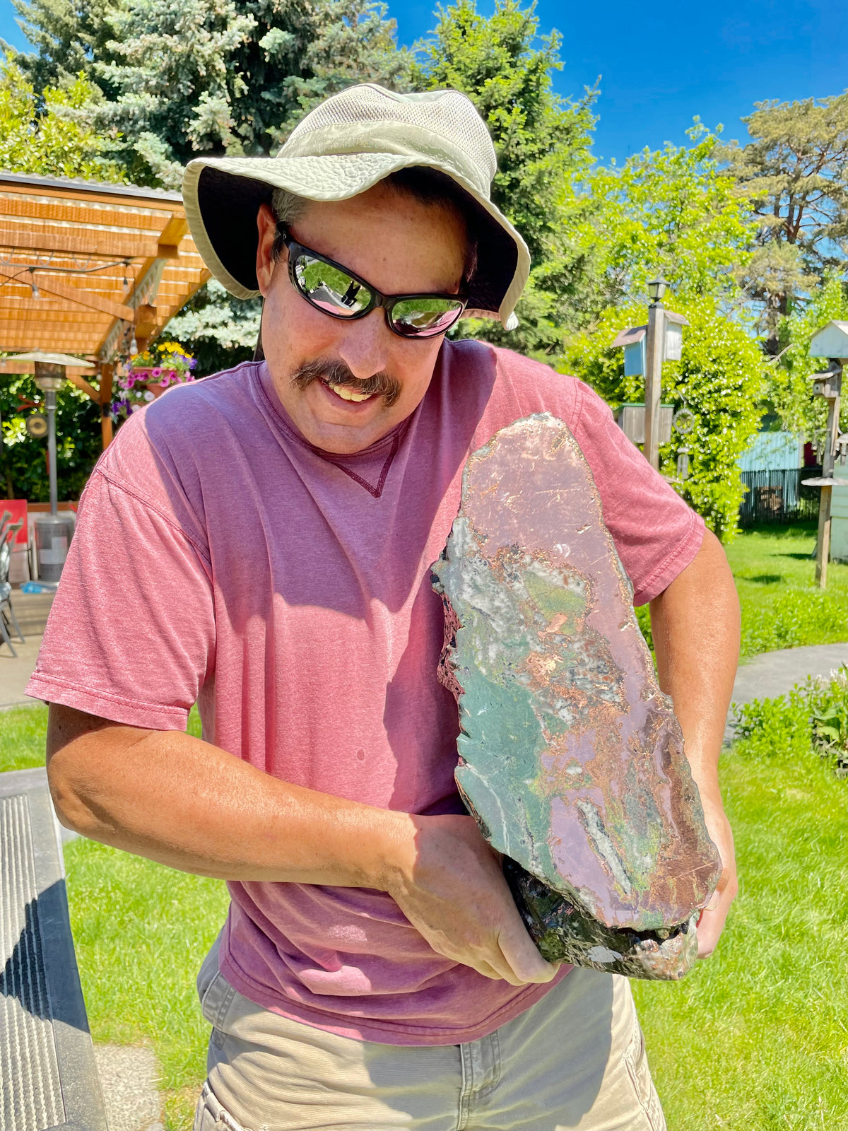 Copper Ore and Smelter Brick– The Rock Pile Lapidary Arts