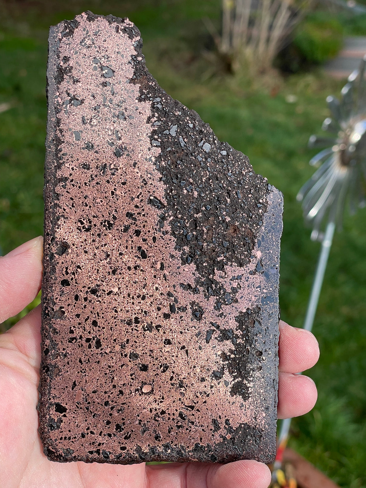 Rare Michigan Copper Fire Brick Slice– The Rock Pile Lapidary Arts