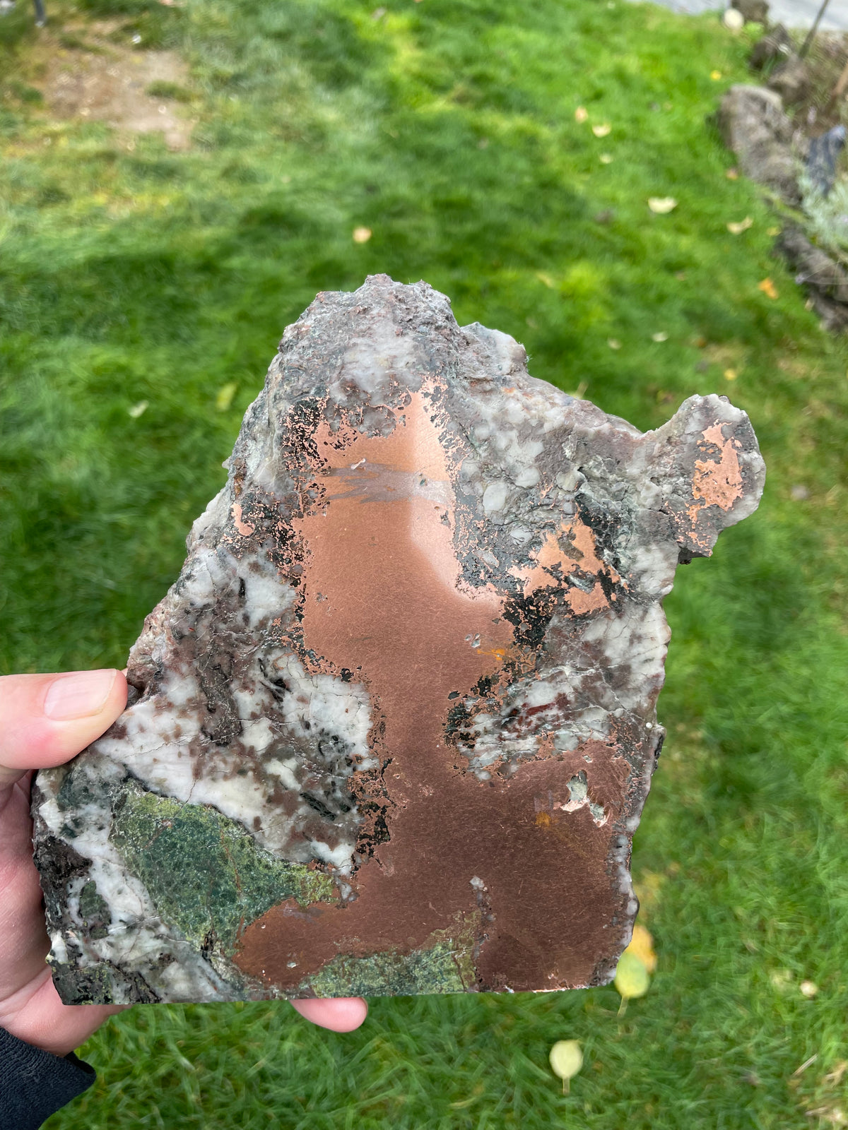 Large Natural Copper Ore Standup Slab– The Rock Pile Lapidary Arts
